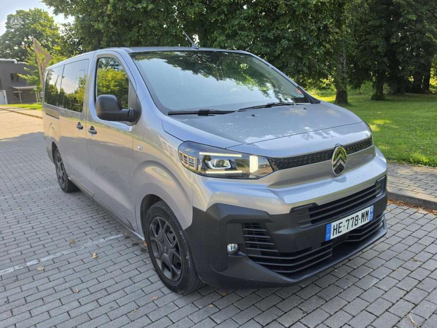 Grey Citroen Jumpy 2025 in Taurage, with an engine capacity of 2.00 L and mileage of 31 thousand km for 26300 €, photo 3 on AUTOMOTO.COM.LV