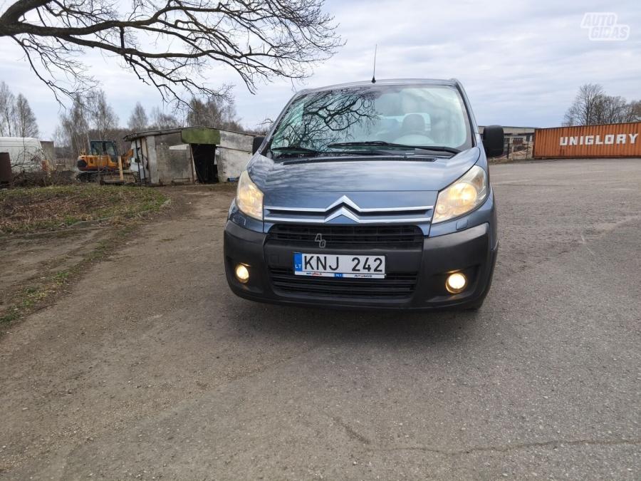 Pelēks Citroen Jumpy 2011 Šauļi, ar dzinēja tilpumu 2.00 L un nobraukumu 293 tūkst. km par 5750 €, foto 1 vietnē AUTOMOTO.COM.LV