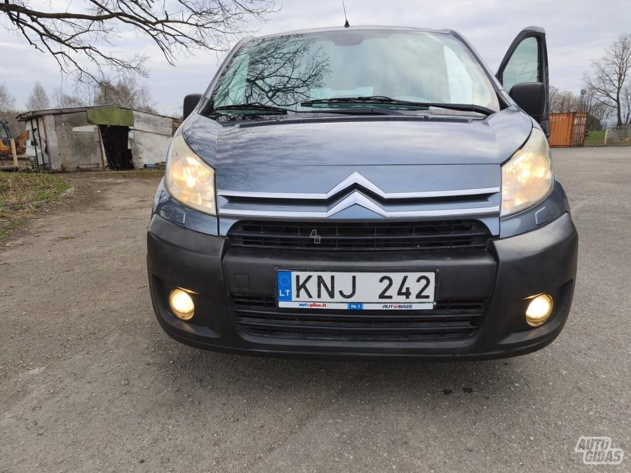 Pelēks Citroen Jumpy 2011 Šauļi, ar dzinēja tilpumu 2.00 L un nobraukumu 293 tūkst. km par 5750 €, foto 11 vietnē AUTOMOTO.COM.LV