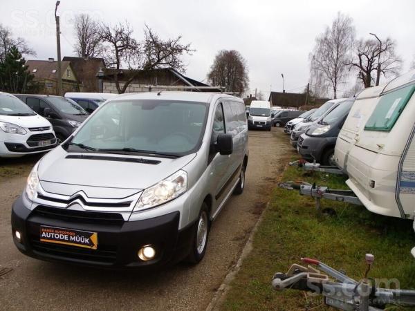 Pelēks Citroen Jumpy 2016 Valka, ar dzinēja tilpumu 2.00 L un nobraukumu 197 tūkst. km par 5700 €, foto 1 vietnē AUTOMOTO.COM.LV