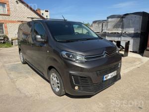 Grey Citroen Jumpy 2020 in Jelgava, with an engine capacity of 2.00 L and mileage of 190 thousand km for 9900 €, photo  on AUTOMOTO.COM.LV