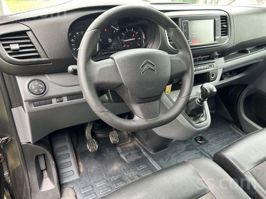 Grey Citroen Jumpy 2021 in Riga, with an engine capacity of 2.00 L and mileage of 154 thousand km for 11400 €, photo 6 on AUTOMOTO.COM.LV