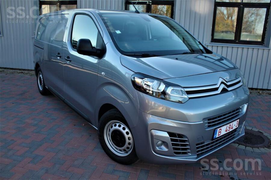 Pelēks Citroen Jumpy 2022 Rīga, ar dzinēja tilpumu 1.50 L un nobraukumu 0 tūkst. km par 18700 €, foto 6 vietnē AUTOMOTO.COM.LV
