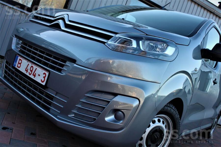 Pelēks Citroen Jumpy 2022 Rīga, ar dzinēja tilpumu 1.50 L un nobraukumu 0 tūkst. km par 18700 €, foto 12 vietnē AUTOMOTO.COM.LV