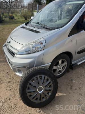 Grey Citroen Jumpy 2007 in Tukums, with an engine capacity of 2.00 L and mileage of 150 thousand km for 6150 €, photo 4 on AUTOMOTO.COM.LV