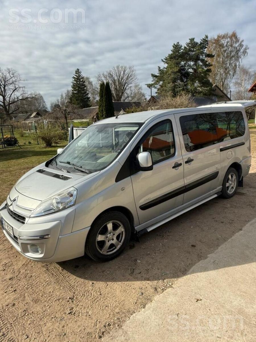 Grey Citroen Jumpy 2007 in Tukums, with an engine capacity of 2.00 L and mileage of 150 thousand km for 6150 €, photo 6 on AUTOMOTO.COM.LV