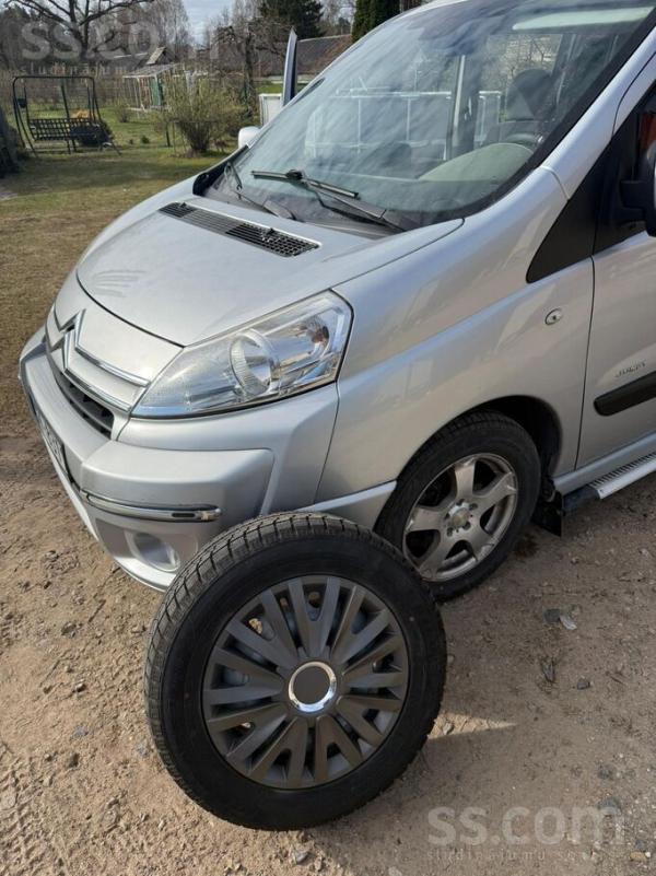 Grey Citroen Jumpy 2007 in Tukums, with an engine capacity of 2.00 L and mileage of 150 thousand km for 6150 €, photo 3 on AUTOMOTO.COM.LV