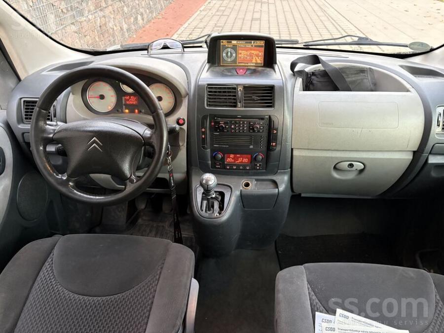 Grey Citroen Jumpy 2007 in Jekabpils, with an engine capacity of 2.00 L and mileage of 433 thousand km for 1600 €, photo 12 on AUTOMOTO.COM.LV