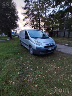 Grey Citroen Jumpy 2008 in Riga, with an engine capacity of 2.00 L and mileage of 570 thousand km for 2300 €, photo  on AUTOMOTO.COM.LV