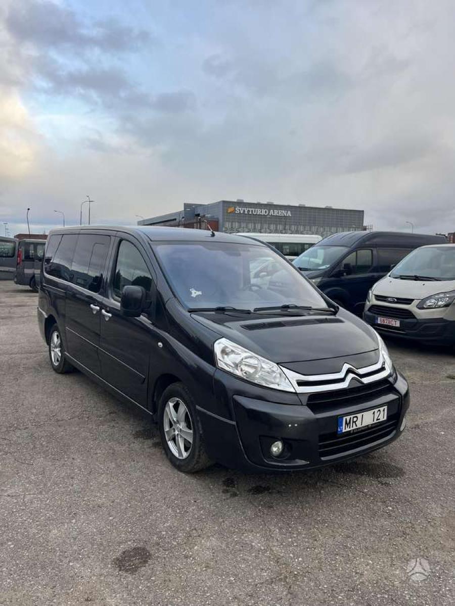Grey Citroen Jumpy 2013 in Klaipeda, with an engine capacity of 2.00 L and mileage of 200 thousand km for 6700 €, photo 3 on AUTOMOTO.COM.LV