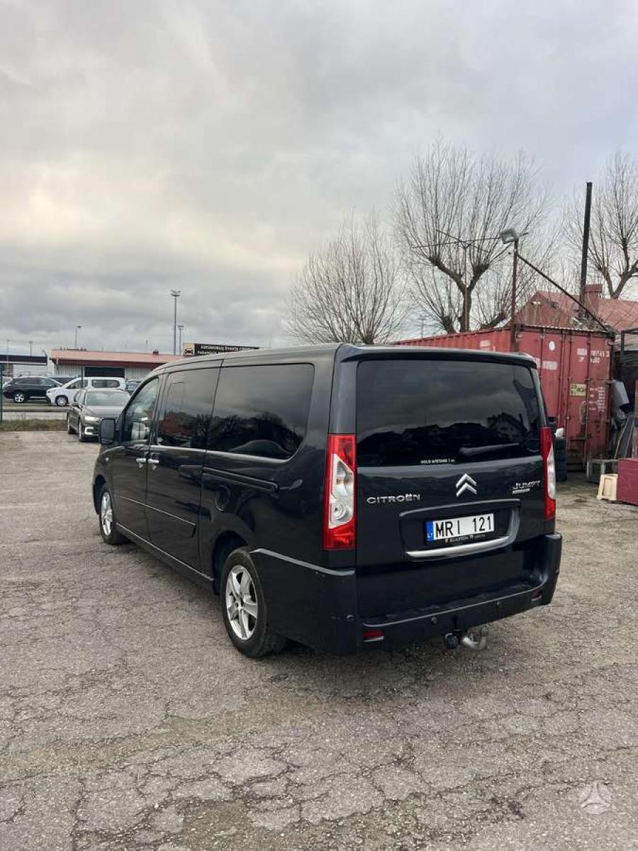 Grey Citroen Jumpy 2013 in Klaipeda, with an engine capacity of 2.00 L and mileage of 200 thousand km for 6700 €, photo 7 on AUTOMOTO.COM.LV