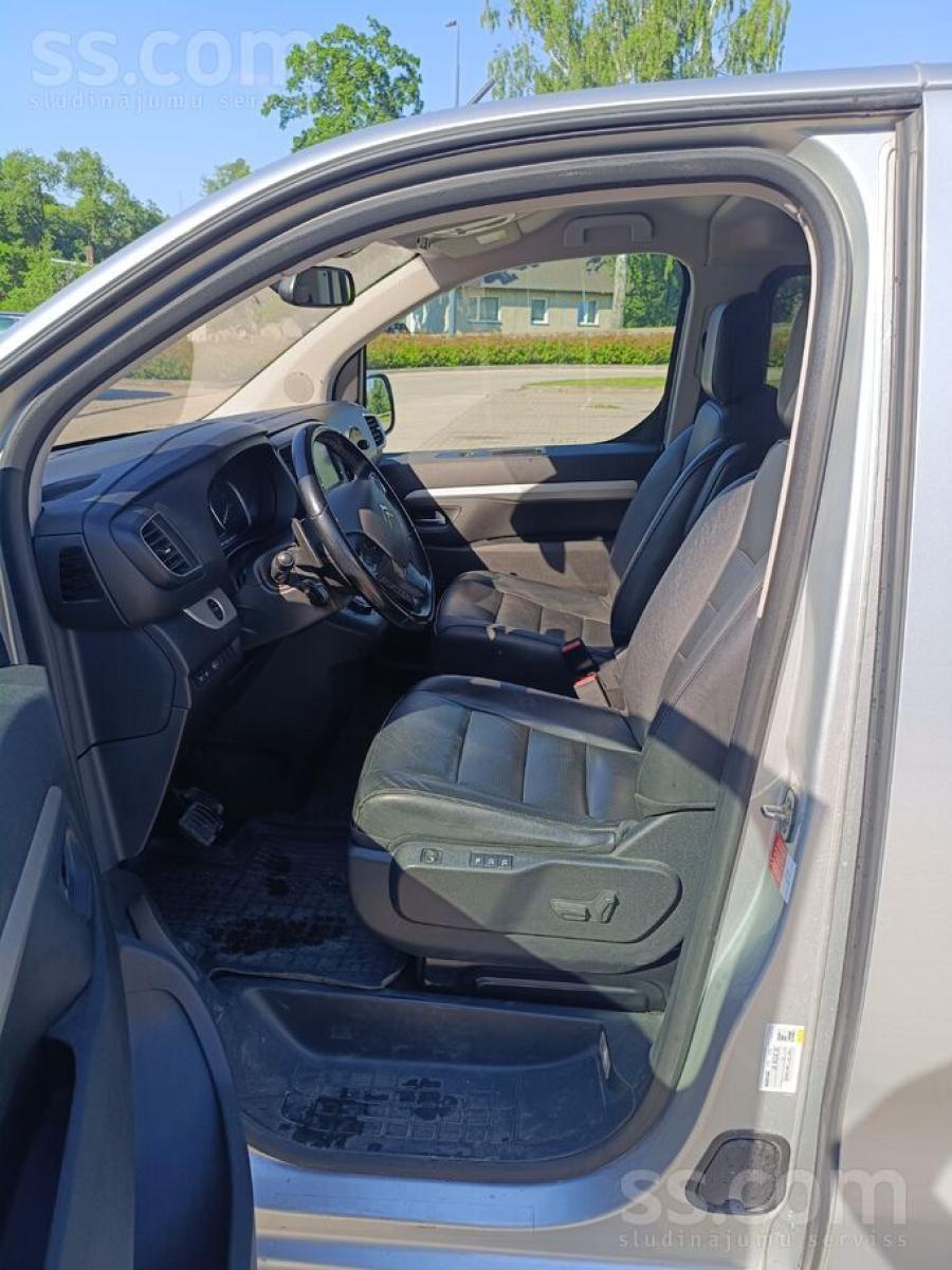 Pelēks Citroen Jumpy 2019 Rēzekne, ar dzinēja tilpumu 2.00 L un nobraukumu 163 tūkst. km par 19200 €, foto 15 vietnē AUTOMOTO.COM.LV