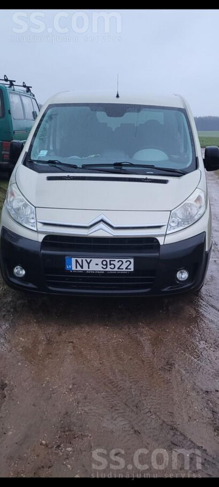 Citroen Jumpy 2009 in Aluksne, with an engine capacity of 2.00 L and mileage of 325 thousand km for 1100 €, photo 1 on AUTOMOTO.COM.LV