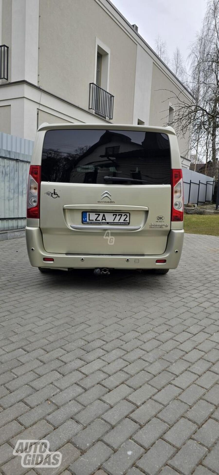 Citroen Jumpy 2014 Viļņa, ar dzinēja tilpumu 2.00 L un nobraukumu 182 tūkst. km par 7500 €, foto 3 vietnē AUTOMOTO.COM.LV