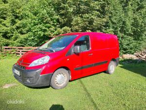 Red Citroen Jumpy 2007 in Tallinn, with an engine capacity of 1.60 L and mileage of 153 thousand km for 5400 €, photo  on AUTOMOTO.COM.LV
