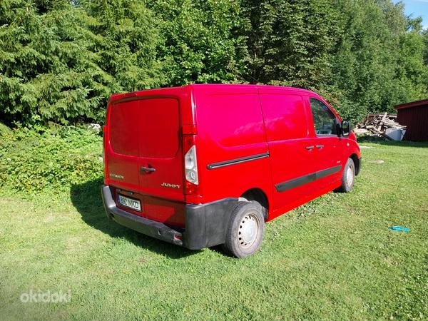 Sarkans Citroen Jumpy 2007 Tallina, ar dzinēja tilpumu 1.60 L un nobraukumu 153 tūkst. km par 5400 €, foto 2 vietnē AUTOMOTO.COM.LV