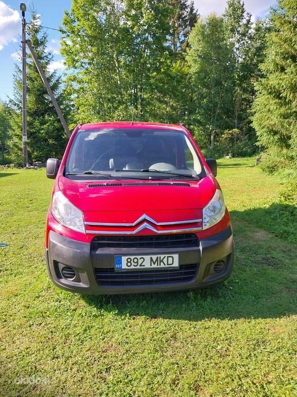 Sarkans Citroen Jumpy 2007 Tallina, ar dzinēja tilpumu 1.60 L un nobraukumu 153 tūkst. km par 5400 €, foto 6 vietnē AUTOMOTO.COM.LV