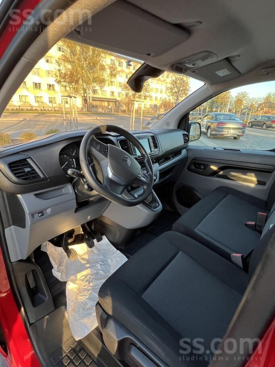 Sarkans Citroen Jumpy 2022 Jelgava, ar dzinēja tilpumu 1.50 L un nobraukumu 198 tūkst. km par 13750 €, foto 7 vietnē AUTOMOTO.COM.LV