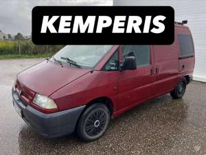 Sarkans Citroen Jumpy 1997 Viļņa, ar dzinēja tilpumu 1.90 L un nobraukumu 245 tūkst. km par 1750 €, foto  vietnē AUTOMOTO.COM.LV