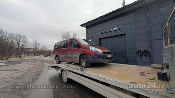Sarkans Citroen Jumpy 2008 Mustvē, ar dzinēja tilpumu 2.00 L un nobraukumu 0 tūkst. km par 799 €, foto 1 vietnē AUTOMOTO.COM.LV