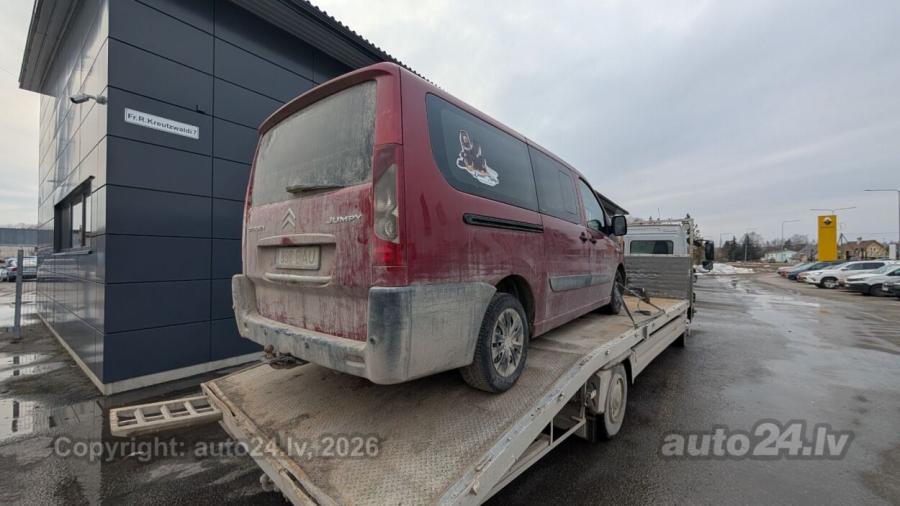 Red Citroen Jumpy 2008 in Mustvee, with an engine capacity of 2.00 L and mileage of 0 thousand km for 799 €, photo 2 on AUTOMOTO.COM.LV