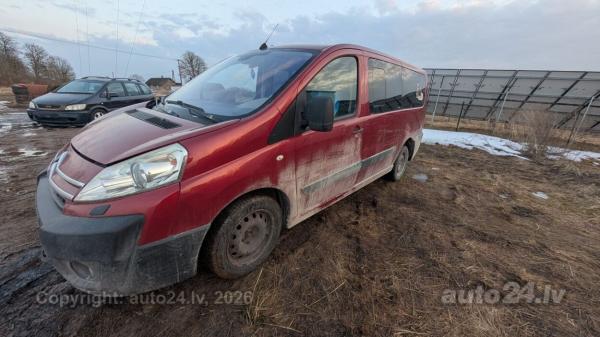 Sarkans Citroen Jumpy 2008 Mustvē, ar dzinēja tilpumu 2.00 L un nobraukumu 0 tūkst. km par 799 €, foto 3 vietnē AUTOMOTO.COM.LV