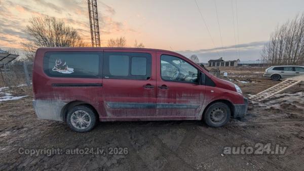 Sarkans Citroen Jumpy 2008 Mustvē, ar dzinēja tilpumu 2.00 L un nobraukumu 0 tūkst. km par 799 €, foto 5 vietnē AUTOMOTO.COM.LV