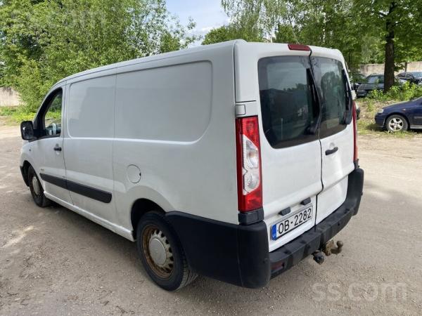 White Citroen Jumpy 2008 in Riga, with an engine capacity of 2.00 L and mileage of 0 thousand km for 2900 €, photo 3 on AUTOMOTO.COM.LV
