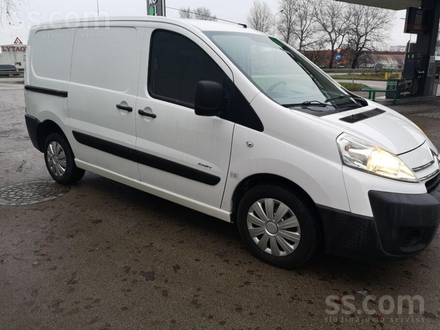 White Citroen Jumpy 2009 in Riga, with an engine capacity of 2.00 L and mileage of 0 thousand km for 3890 €, photo 7 on AUTOMOTO.COM.LV