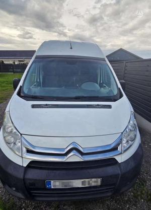Balts Citroen Jumpy 2012 Kauņa, ar dzinēja tilpumu 2.00 L un nobraukumu 623 tūkst. km par 2200 €, foto  vietnē AUTOMOTO.COM.LV