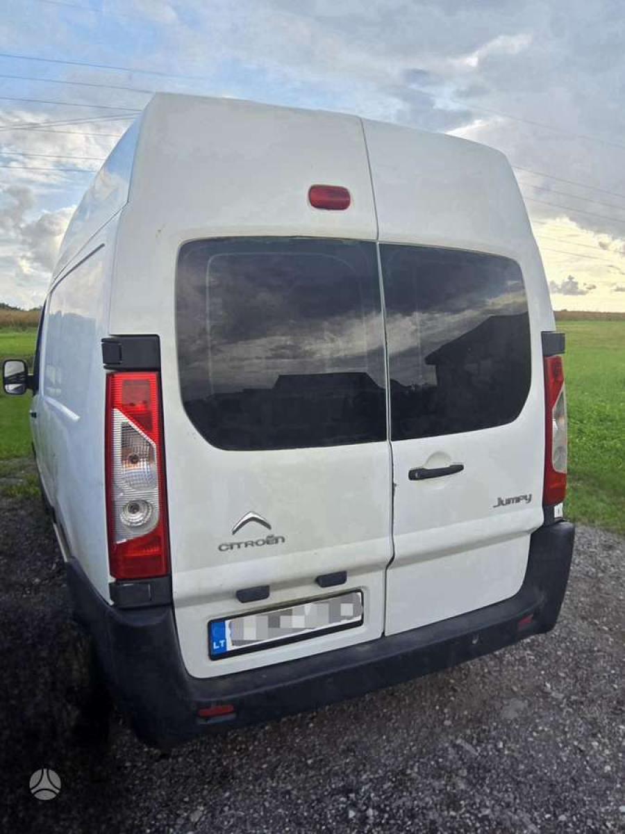 Balts Citroen Jumpy 2012 Kauņa, ar dzinēja tilpumu 2.00 L un nobraukumu 623 tūkst. km par 2200 €, foto 3 vietnē AUTOMOTO.COM.LV