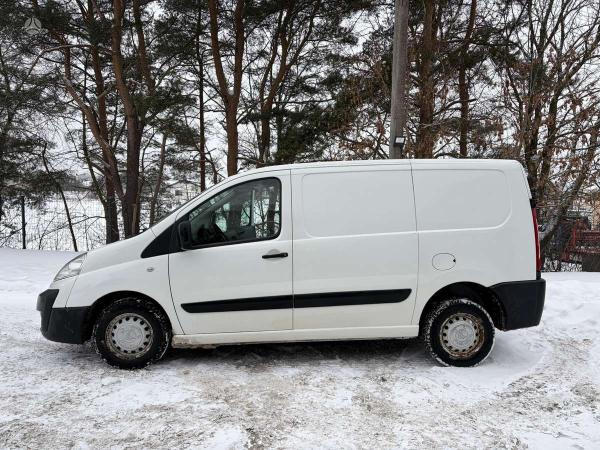 White Citroen Jumpy 2013 in Vilnius, with an engine capacity of 1.60 L and mileage of 353 thousand km for 3100 €, photo 3 on AUTOMOTO.COM.LV