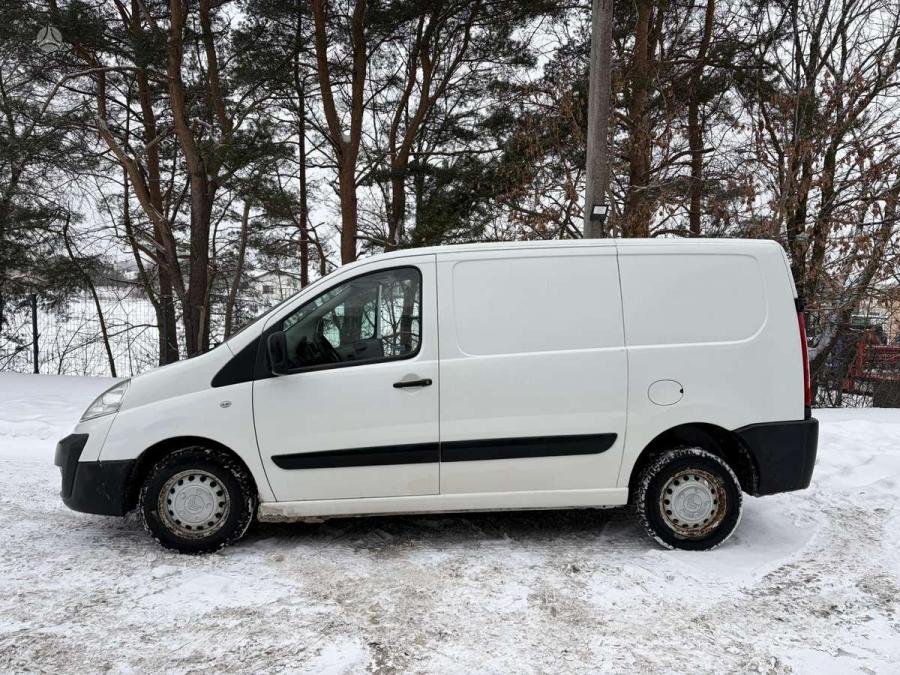White Citroen Jumpy 2013 in Vilnius, with an engine capacity of 1.60 L and mileage of 353 thousand km for 3100 €, photo 3 on AUTOMOTO.COM.LV