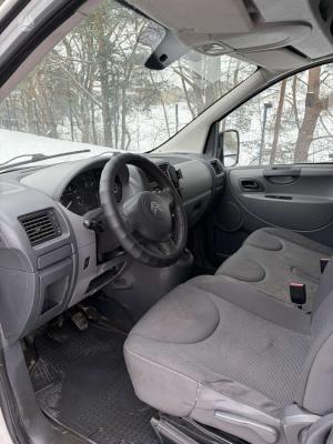 White Citroen Jumpy 2013 in Vilnius, with an engine capacity of 1.60 L and mileage of 353 thousand km for 3100 €, photo 7 on AUTOMOTO.COM.LV