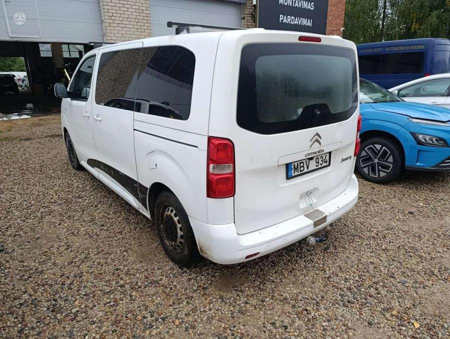 Balts Citroen Jumpy 2017 Utena, ar dzinēja tilpumu 2.00 L un nobraukumu 300 tūkst. km par 5687 €, foto 5 vietnē AUTOMOTO.COM.LV