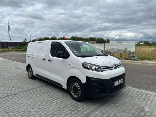 Balts Citroen Jumpy 2019 Kauņa, ar dzinēja tilpumu 1.56 L un nobraukumu 296 tūkst. km par 6899 €, foto 2 vietnē AUTOMOTO.COM.LV