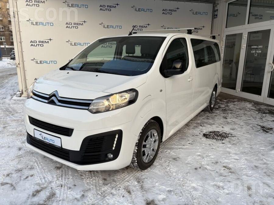 White Citroen Jumpy 2022 in Riga, with an engine capacity of 2.00 L and mileage of 31 thousand km for 19500 €, photo 1 on AUTOMOTO.COM.LV
