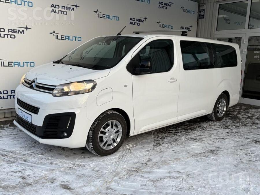 White Citroen Jumpy 2022 in Riga, with an engine capacity of 2.00 L and mileage of 31 thousand km for 19500 €, photo 3 on AUTOMOTO.COM.LV