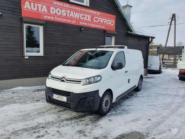 White Citroen Jumpy 2023 in Lazdijai, with an engine capacity of 2.00 L and mileage of 191 thousand km for 17850 €, photo 1 on AUTOMOTO.COM.LV