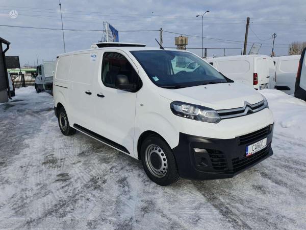 White Citroen Jumpy 2023 in Lazdijai, with an engine capacity of 2.00 L and mileage of 191 thousand km for 17850 €, photo 2 on AUTOMOTO.COM.LV