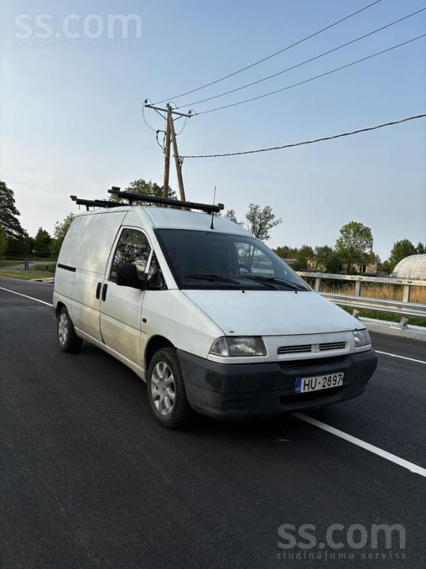 White Citroen Jumpy 1998 in Jurmala, with an engine capacity of 1.90 L and mileage of 500 thousand km for 1230 €, photo 1 on AUTOMOTO.COM.LV
