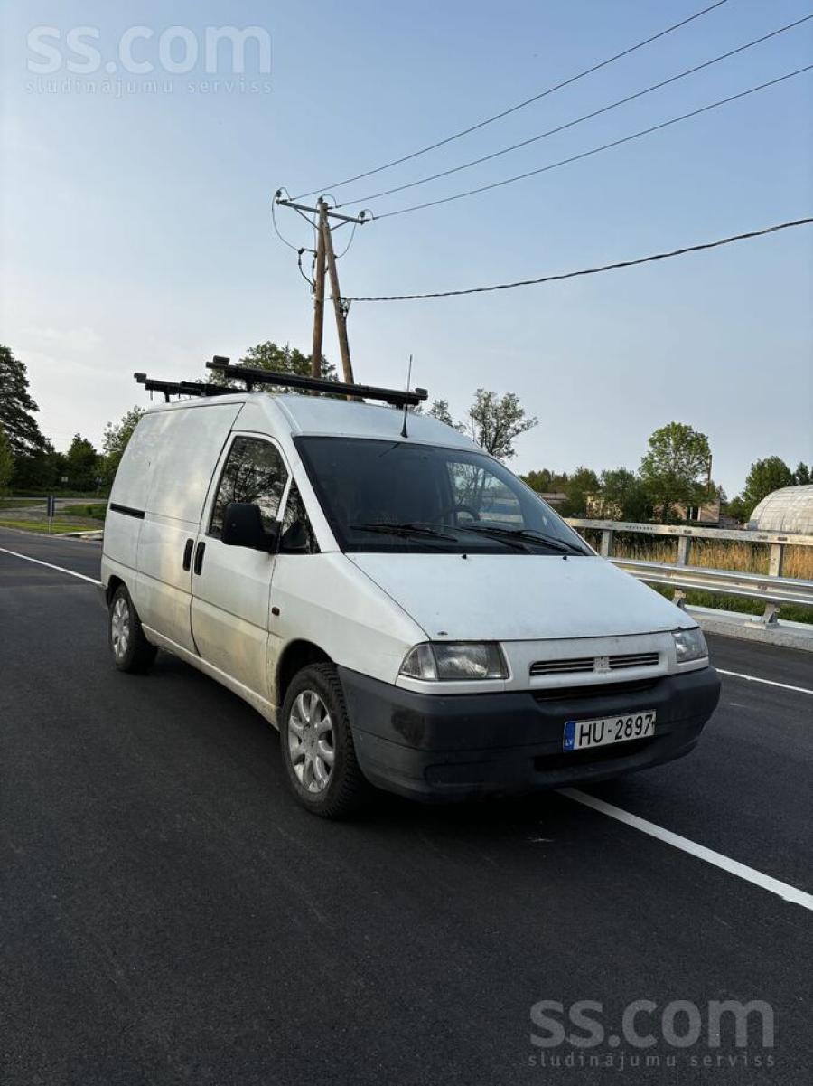 White Citroen Jumpy 1998 in Jurmala, with an engine capacity of 1.90 L and mileage of 500 thousand km for 1230 €, photo 1 on AUTOMOTO.COM.LV