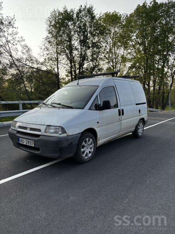 White Citroen Jumpy 1998 in Jurmala, with an engine capacity of 1.90 L and mileage of 500 thousand km for 1230 €, photo 2 on AUTOMOTO.COM.LV
