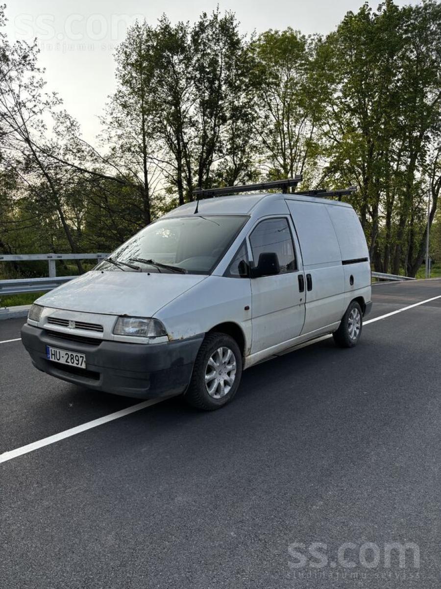 White Citroen Jumpy 1998 in Jurmala, with an engine capacity of 1.90 L and mileage of 500 thousand km for 1230 €, photo 3 on AUTOMOTO.COM.LV