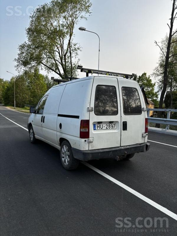 White Citroen Jumpy 1998 in Jurmala, with an engine capacity of 1.90 L and mileage of 500 thousand km for 1230 €, photo 3 on AUTOMOTO.COM.LV