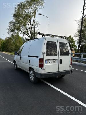 White Citroen Jumpy 1998 in Jurmala, with an engine capacity of 1.90 L and mileage of 500 thousand km for 1230 €, photo 4 on AUTOMOTO.COM.LV