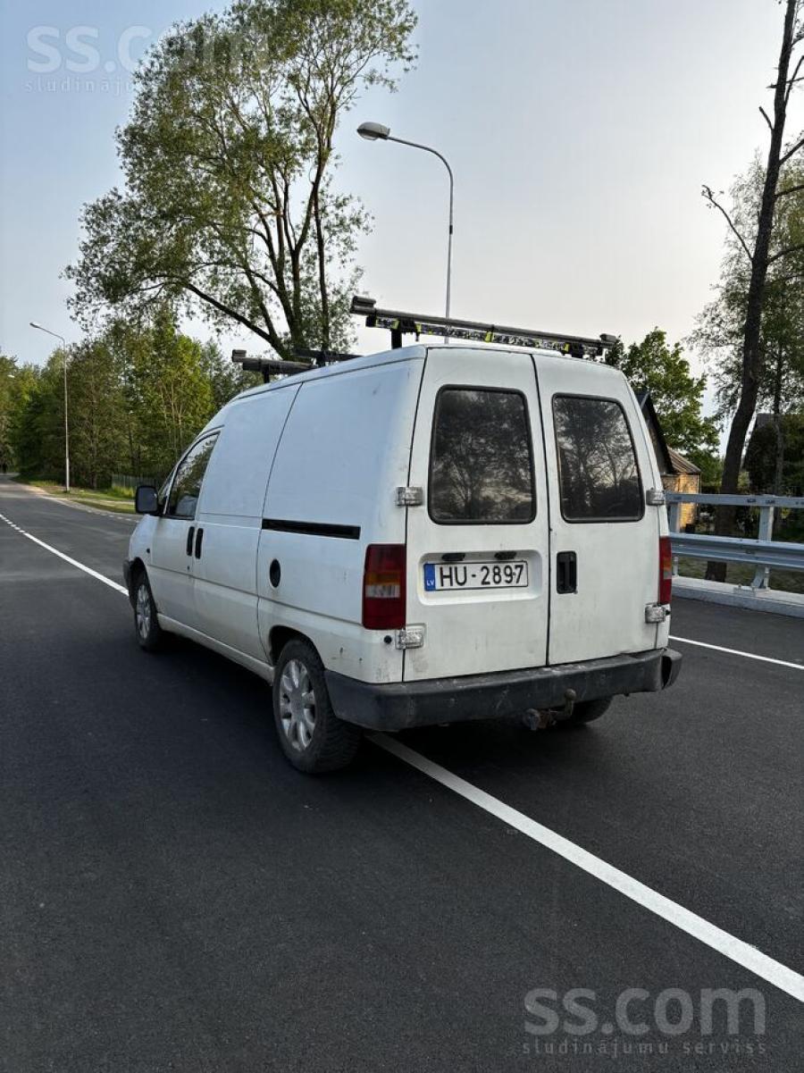 White Citroen Jumpy 1998 in Jurmala, with an engine capacity of 1.90 L and mileage of 500 thousand km for 1230 €, photo 4 on AUTOMOTO.COM.LV