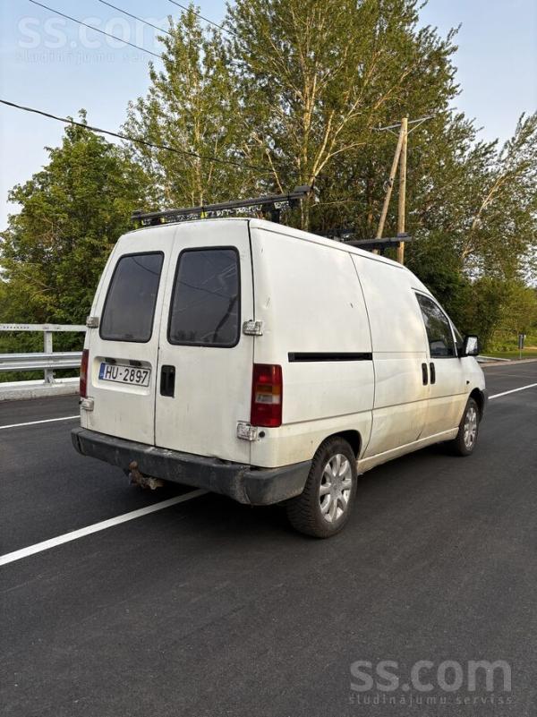 White Citroen Jumpy 1998 in Jurmala, with an engine capacity of 1.90 L and mileage of 500 thousand km for 1230 €, photo 4 on AUTOMOTO.COM.LV