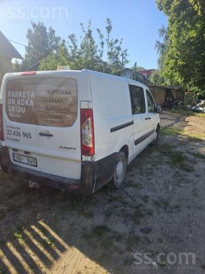 White Citroen Jumpy 2008 in Riga, with an engine capacity of 1.60 L and mileage of 170 thousand km for 1700 €, photo  on AUTOMOTO.COM.LV