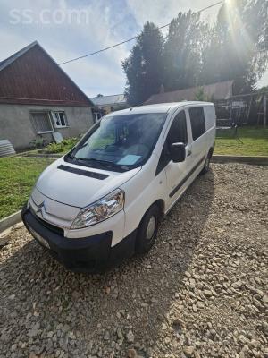 Белый Ситроен Jumpy 2008 в Рига, объемом двигателя 1.60 л и пробегом 170 тыс. км за 2500 €, фото 3 на AUTOMOTO.COM.LV